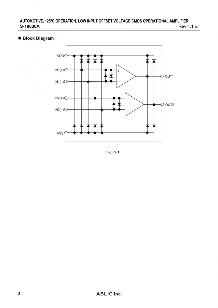 S-19630A datasheet page 2