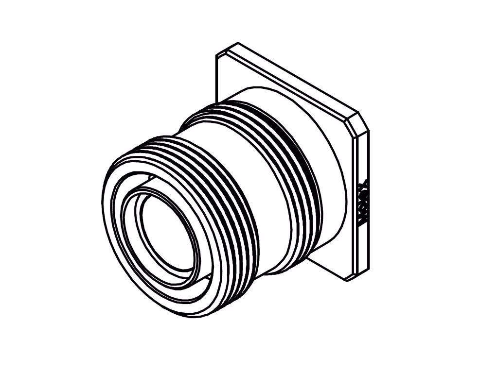 DIN 7/16 Plug, Straight, Solder, for 1/2