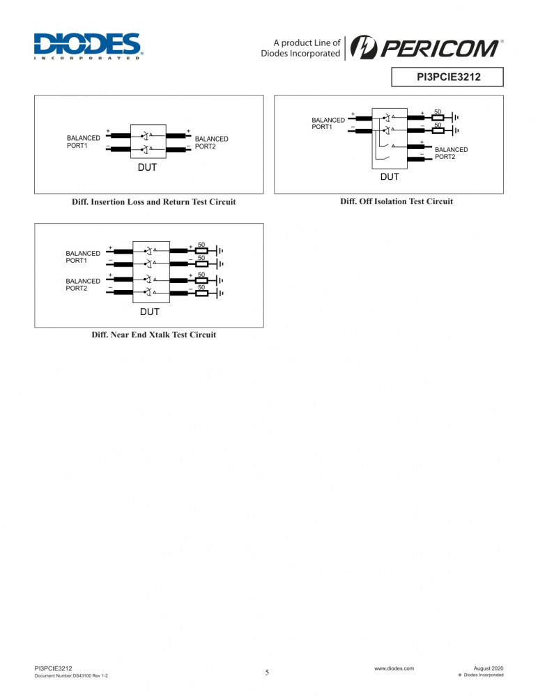 PI3PCIE3212 datasheet page 5