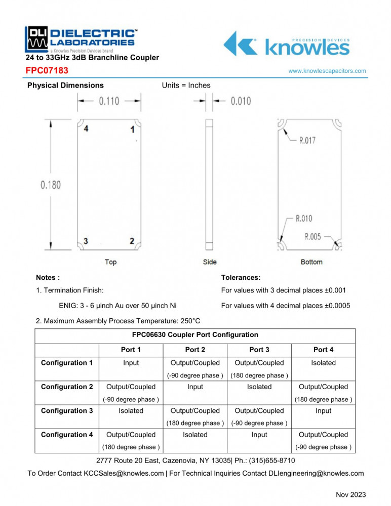 FPC07183 technical document page 3