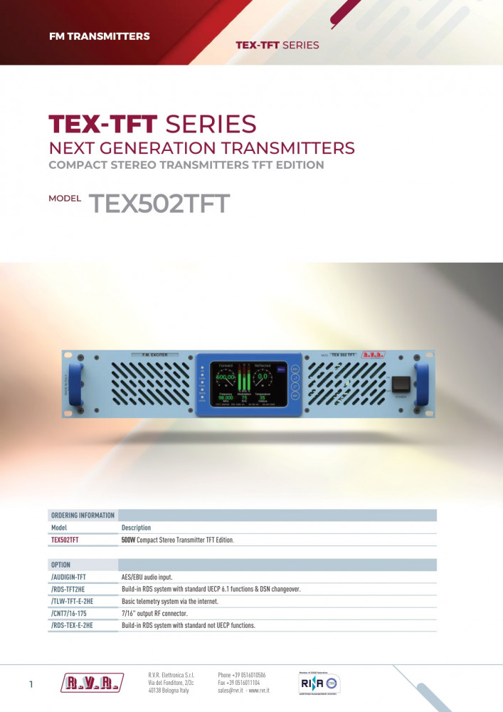 TEX502TFT document page 1