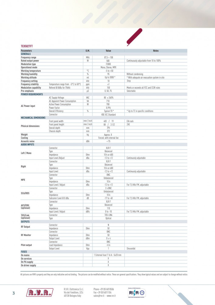 TEX502TFT document page 3