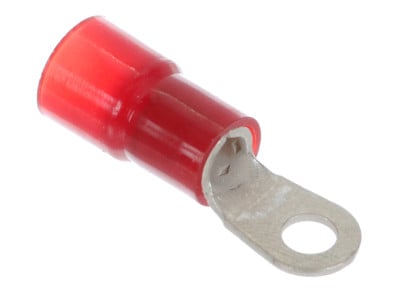 NylaKrimp Funnel Entry Ring Tongue Terminal for 8 AWG Wire, Stud Size 3/4