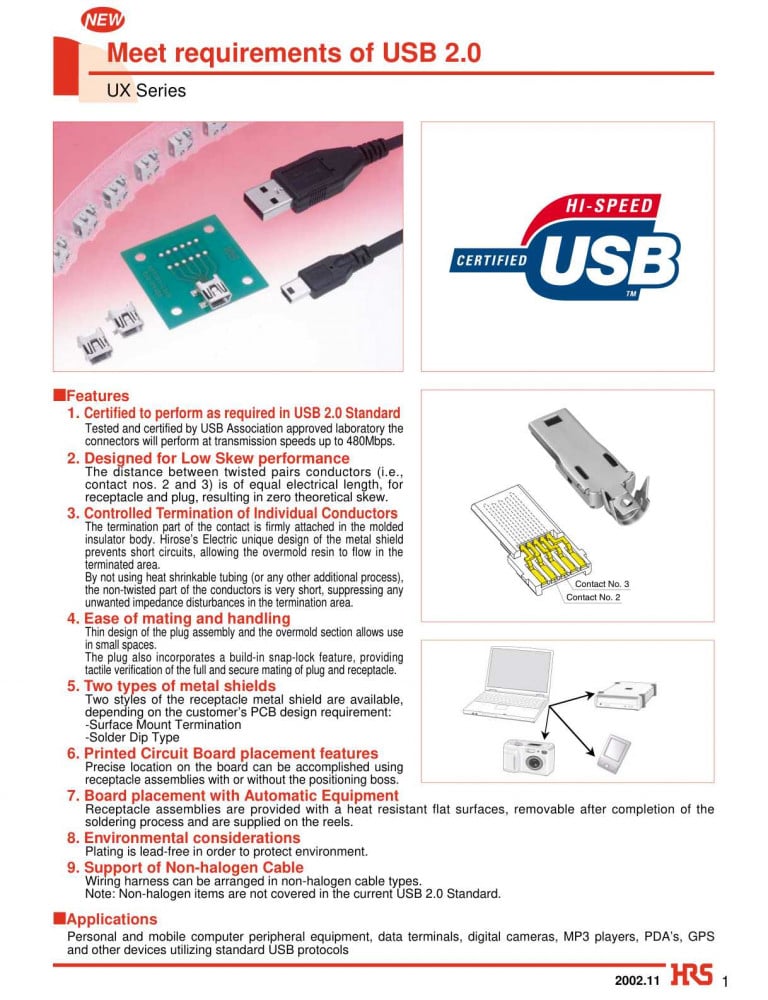 HRS UX Series document page 1