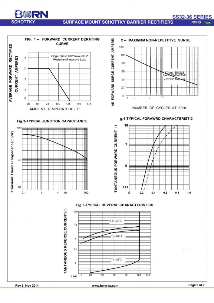 BORN SS36 SMB datasheet page 2