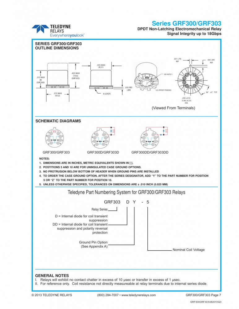 SGRF300-12/R technical document page 7