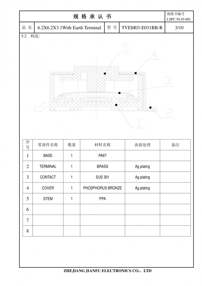 TVEM03-E031BB-R specification page 4