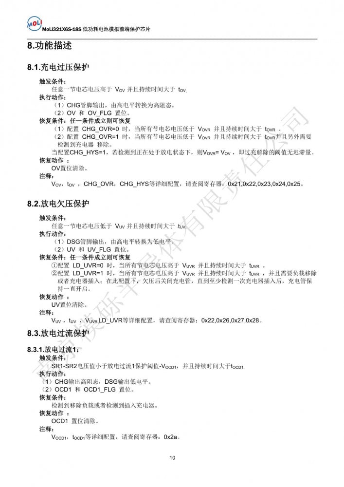 MoLi3214 datasheet page 10