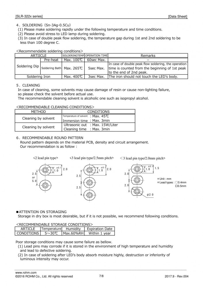 SLR-322MG3F technical document page 7