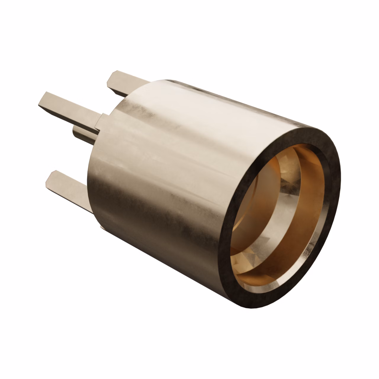 SMP Plug, Straight, Limited Detent, PCB, Through Hole, One Piece Per Bag, 50 Ohms for sale