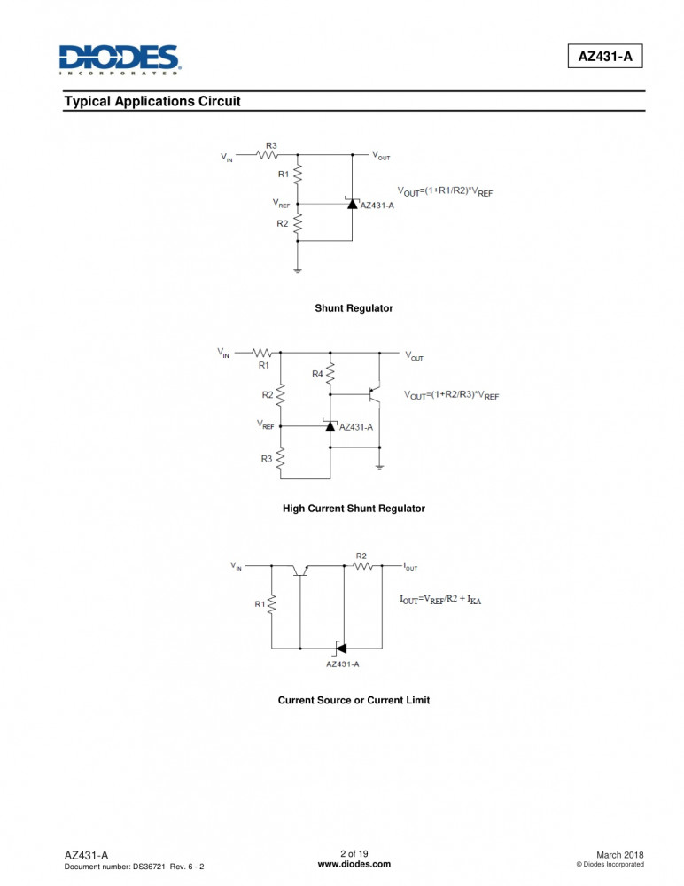 AZ431AZ-ATRE1 datasheet page 2