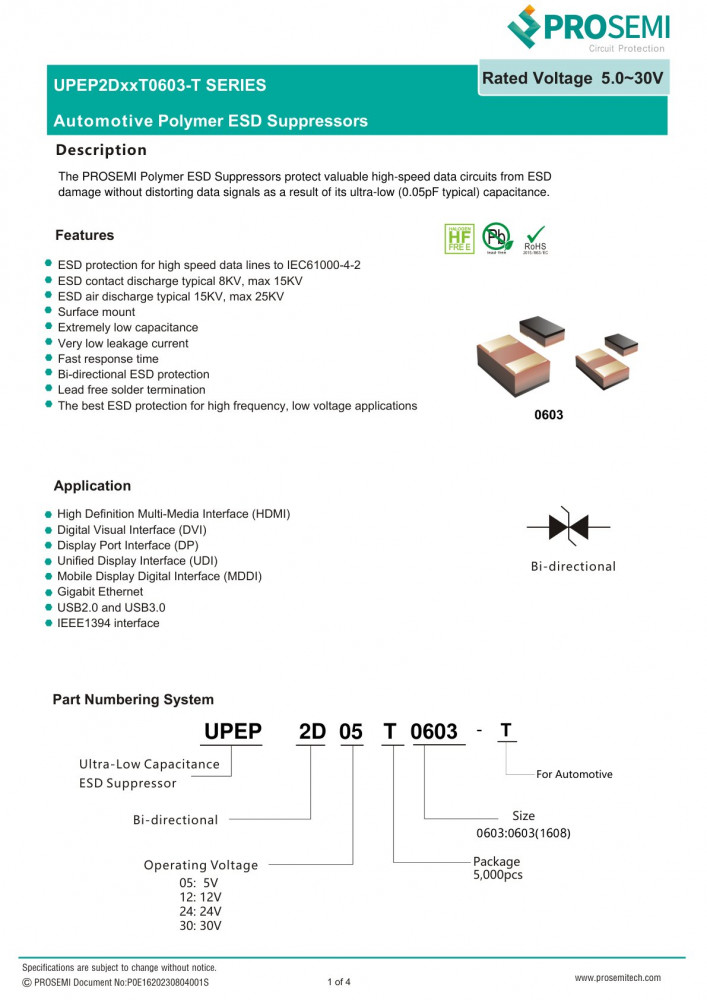 UPEP2D05T0402-T datasheet page 1