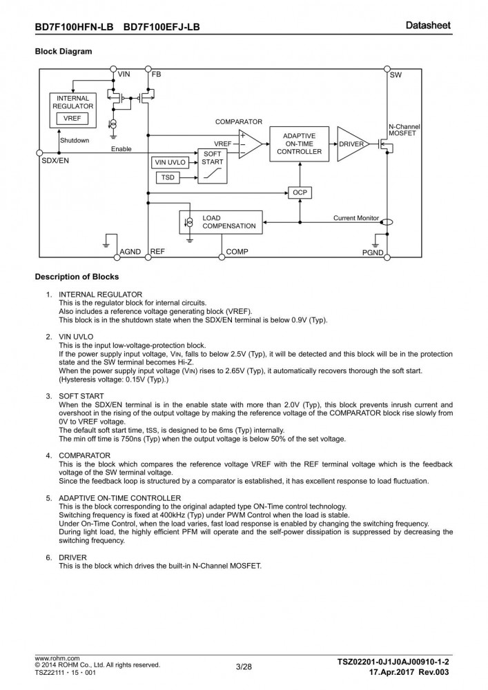 BD7F100EFJ-LBE2 datasheet page 3