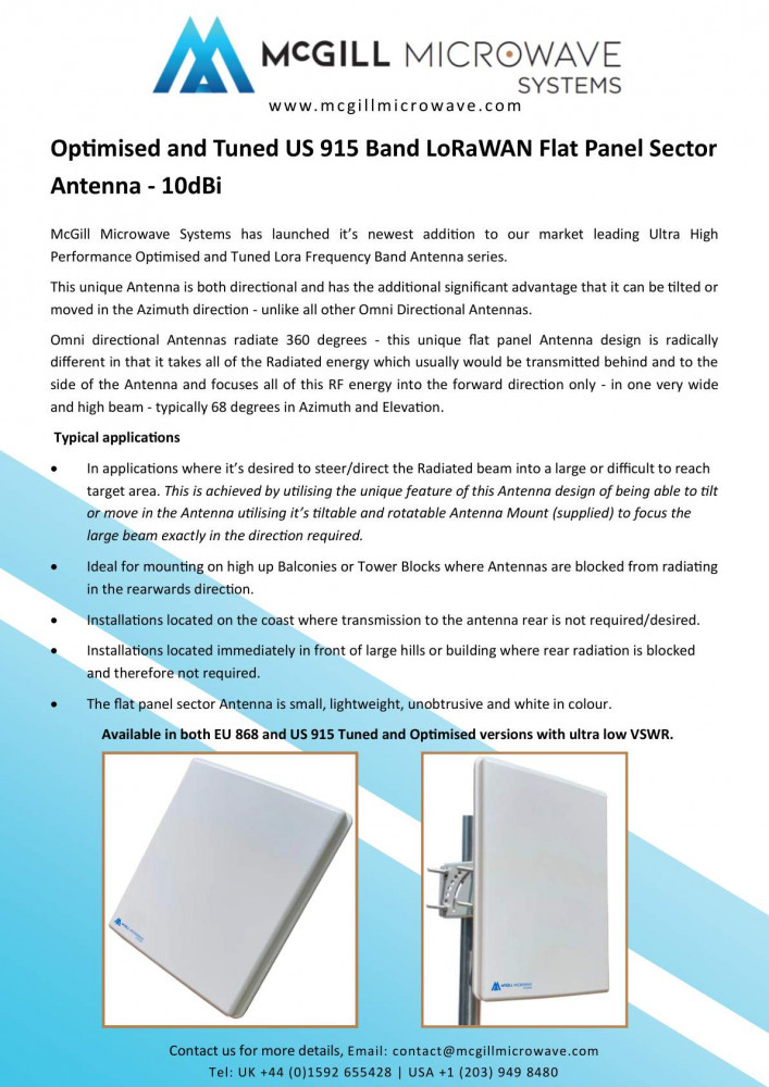MM-ANT-FP-915-10DBI technical datasheet page 1