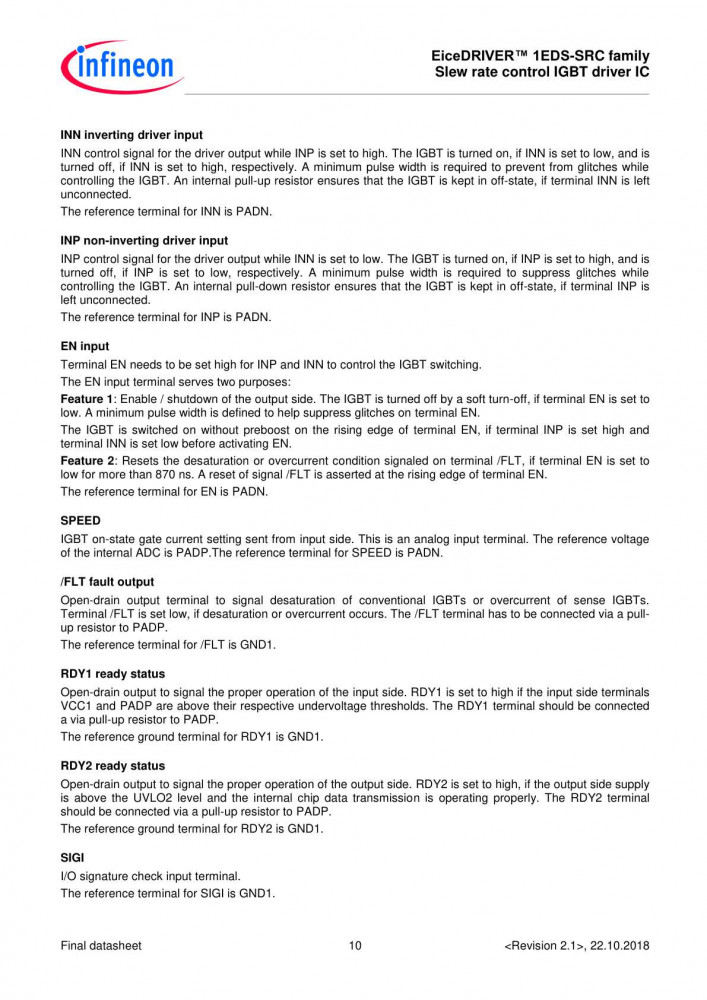 Infineon 1EDI20I12SV datasheet page 10