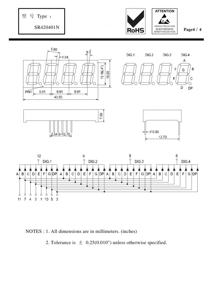 SR420401N specification page 5