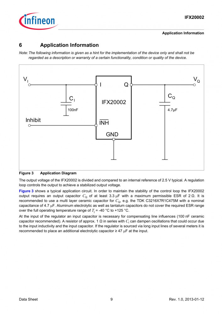 IFX20002 datasheet page 9