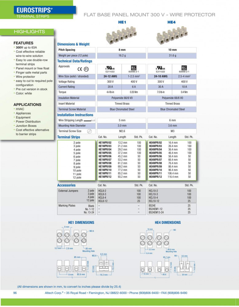 Altech Eurostrip document page 2