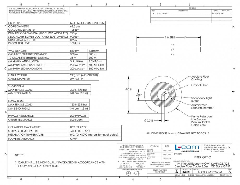 FOB30OM1PSSV-M technical drawing preview