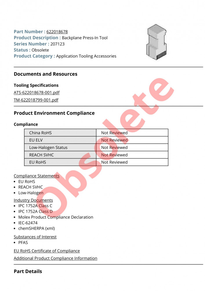 Tooling documentation preview, page 1