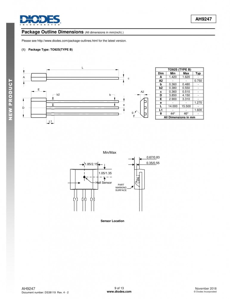 AH9247 datasheet page 9