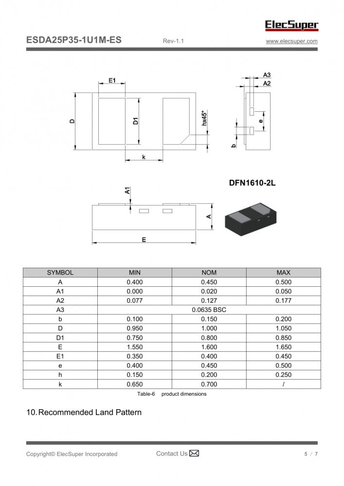ESDA25P35-1U1M-ES datasheet page 5