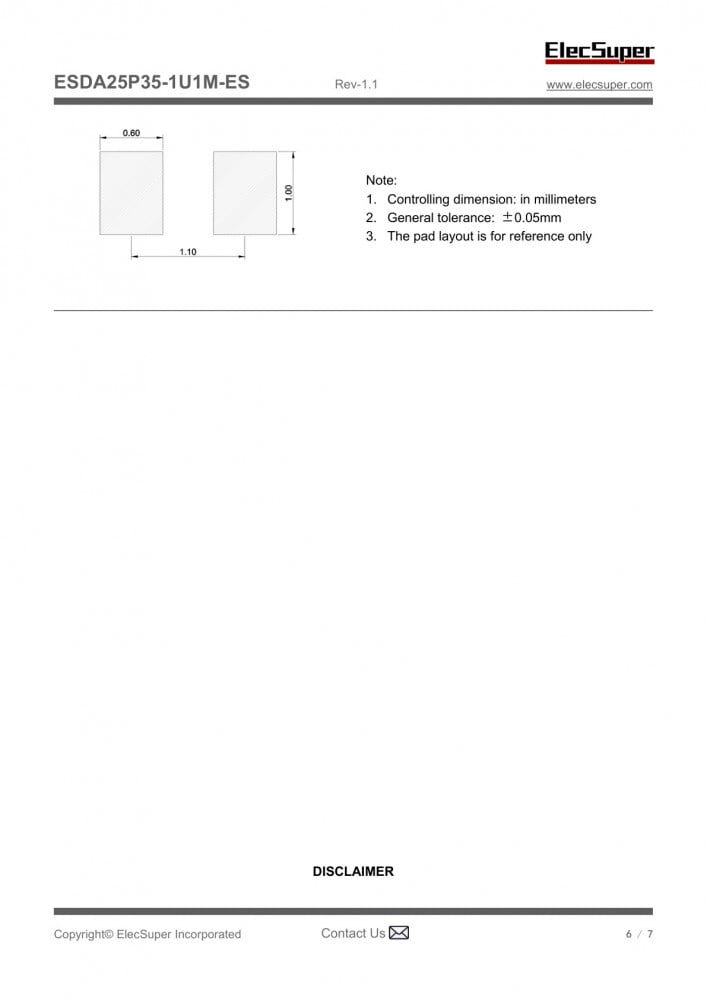 ESDA25P35-1U1M-ES datasheet page 6