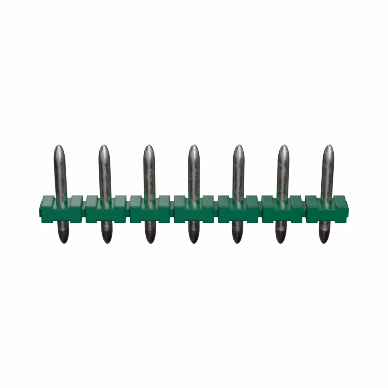 5.00mm Pitch Eurostyle Vertical PCB Pin Header, Breakable, 7 Circuits for sale