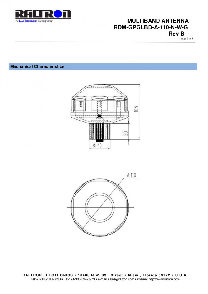 RDM-GPGLBD-A-110-N-W-G datasheet page 2