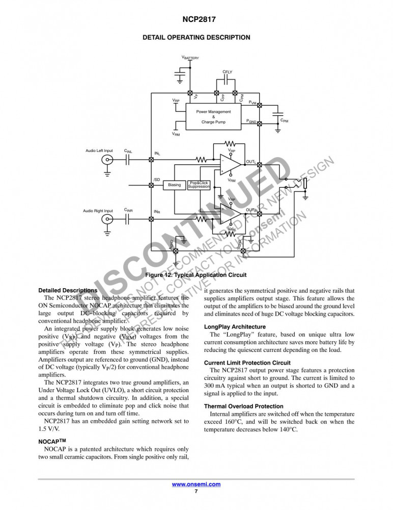 NCP2817 datasheet page 7