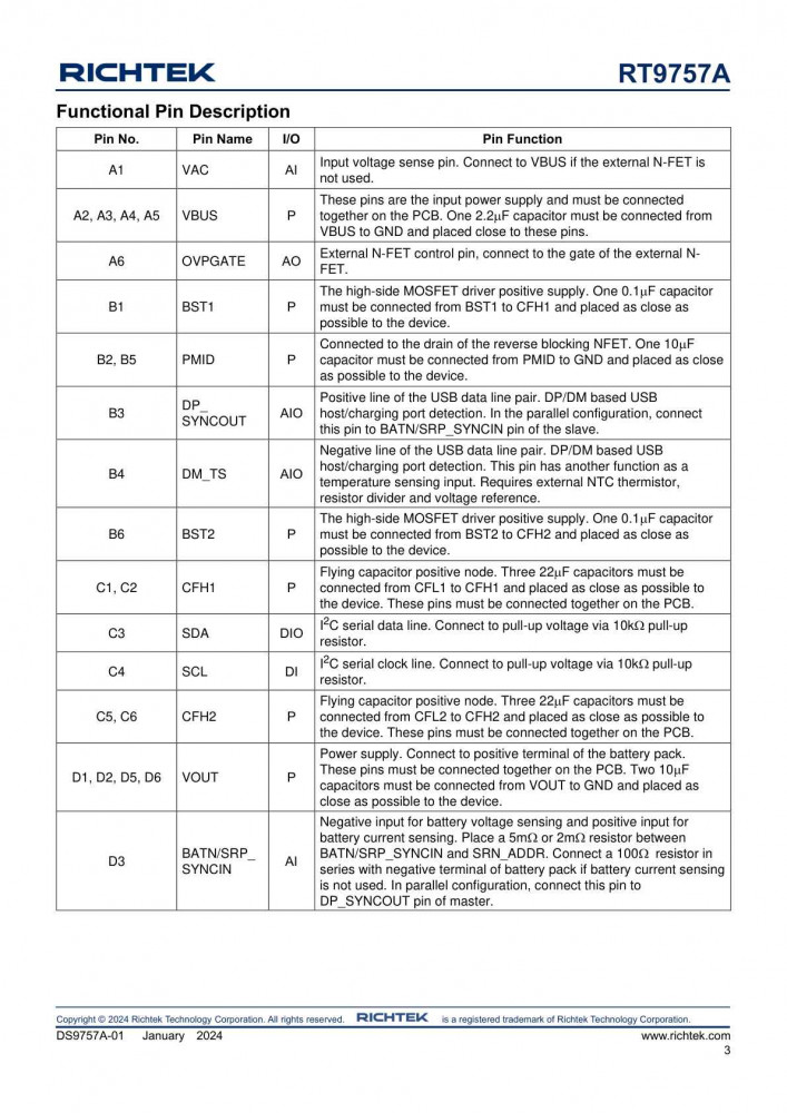 RT9757A datasheet page 3