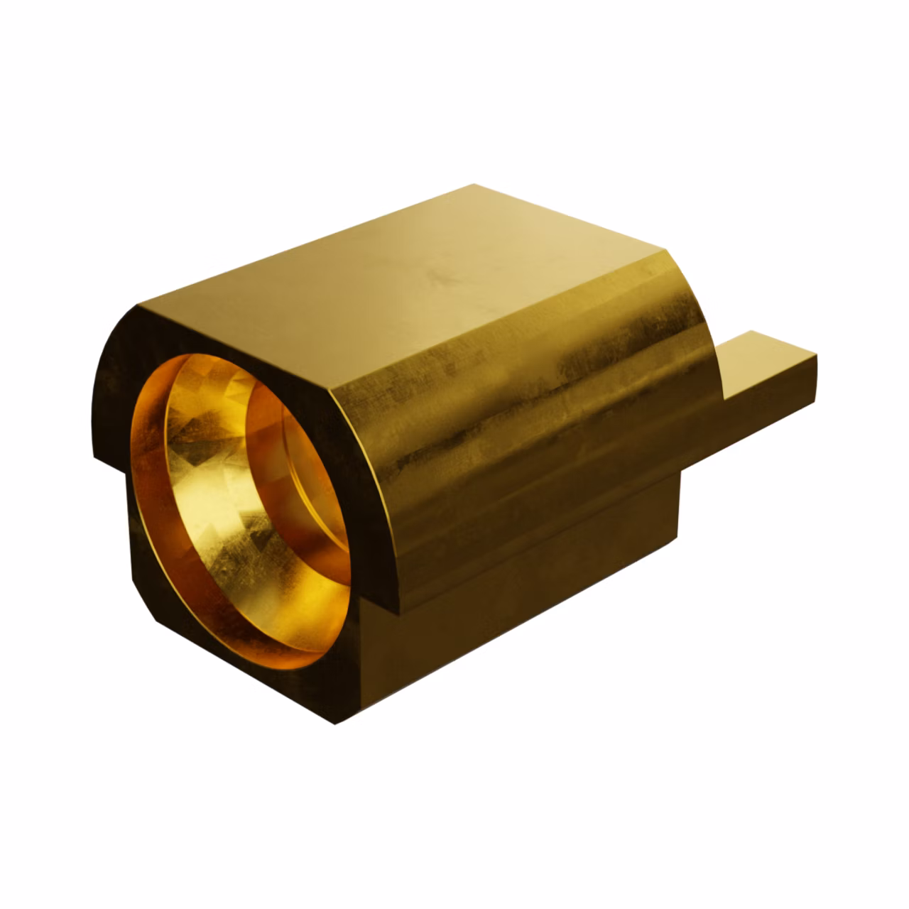SMPM Plug, Straight, Full Detent, PCB, Edge Mount, 500 Pieces Per Reel, 50 Ohms for sale