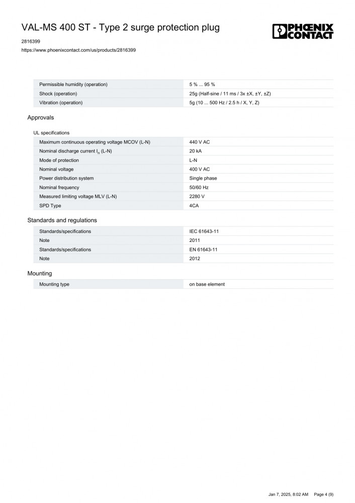 Phoenix Contact 2816399 product document page 4