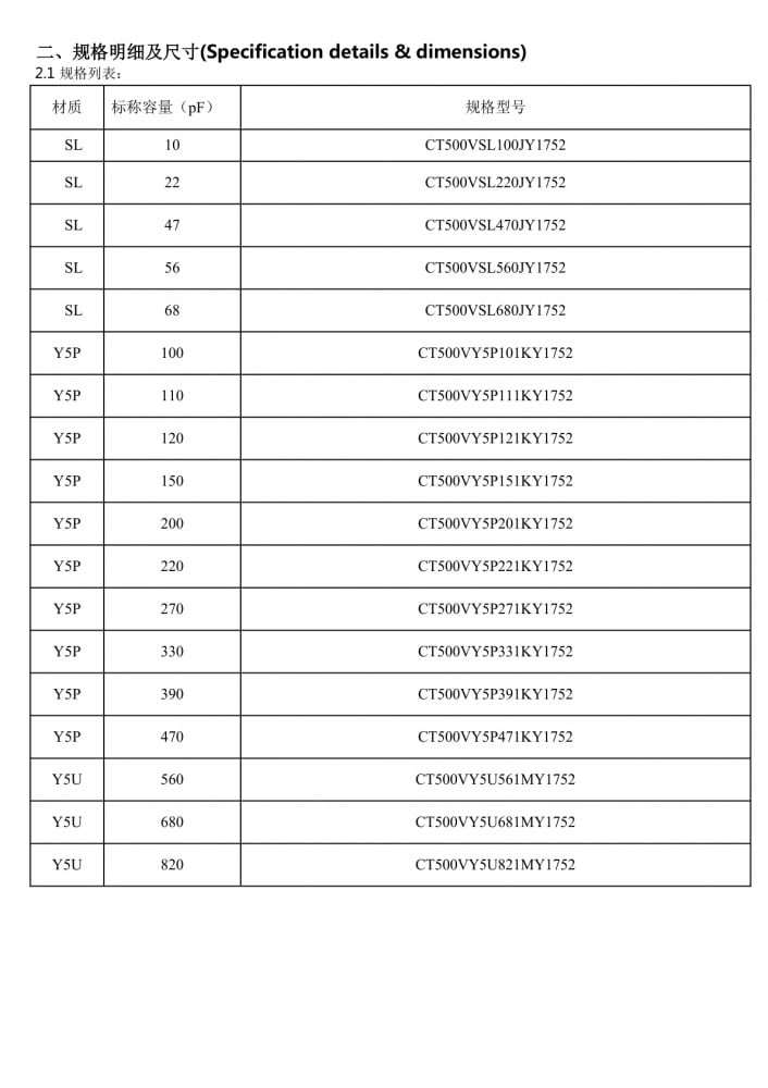 ChengTao datasheet page 4