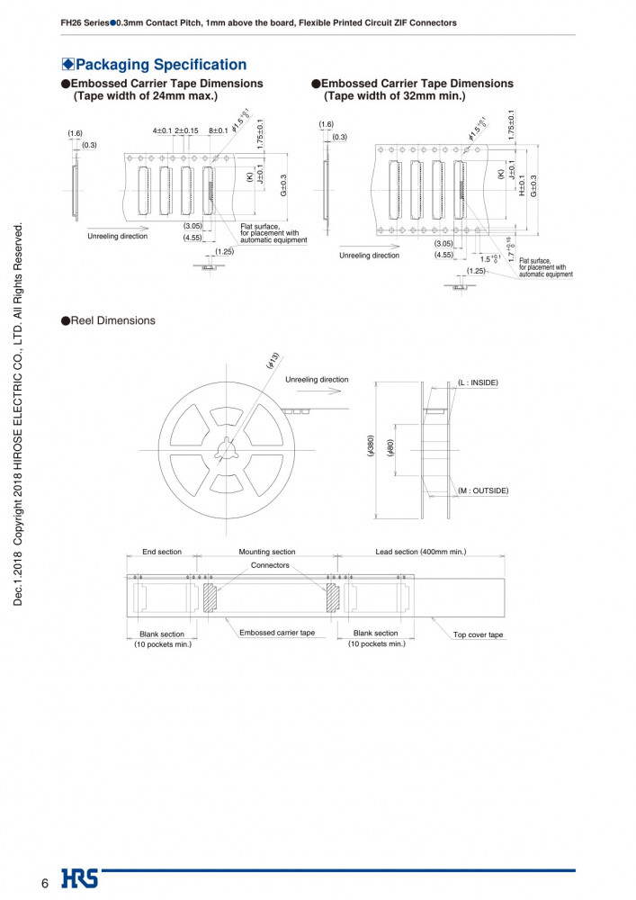 FH26 datasheet page 6