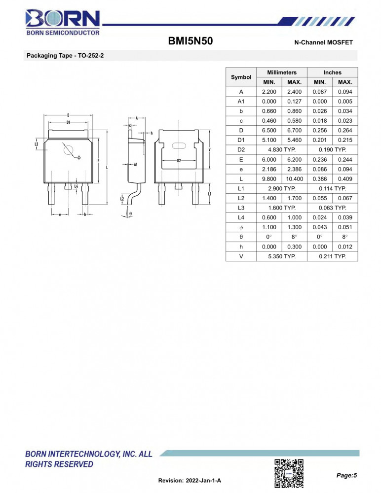 BMI5N50 datasheet page 5