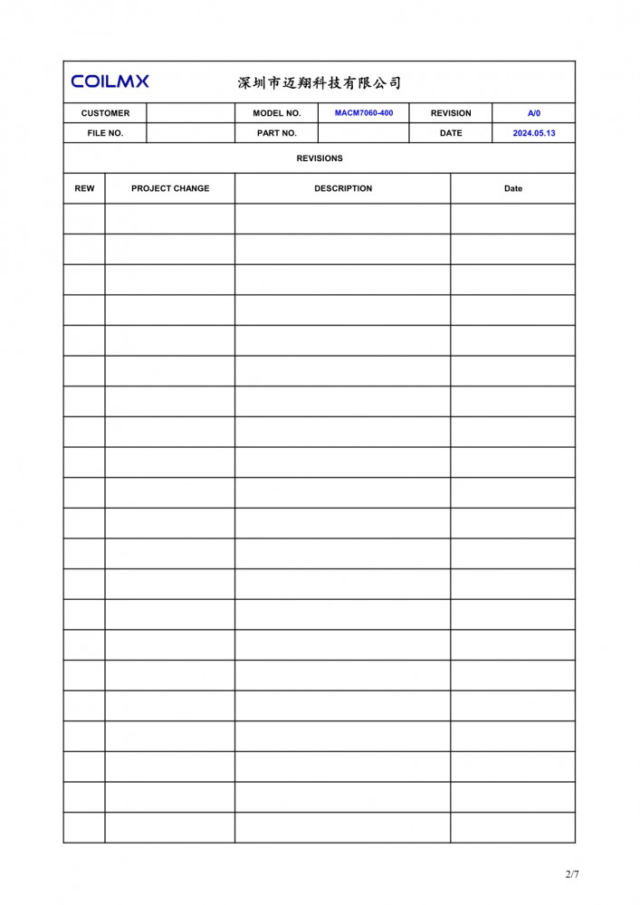 MACM7060-400 specification page 2