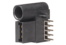 EXTreme OrthoPower Orthogonal Receptacle, 2 Blade, Circuit 1 Tail Length 2.90mm, Circuit 2 Tail Length 2.65mm for sale