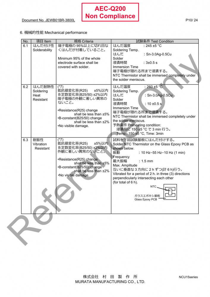 Murata NTC thermistor specification, page 10