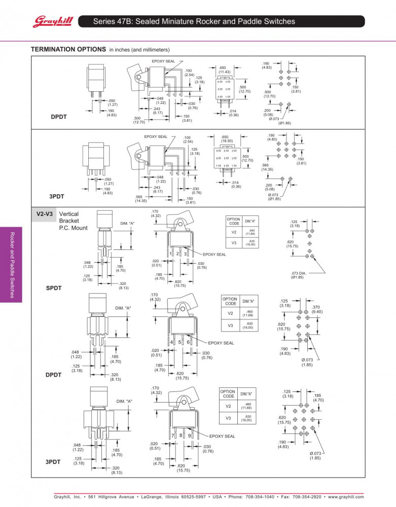 Grayhill Series 47B datasheet page 5