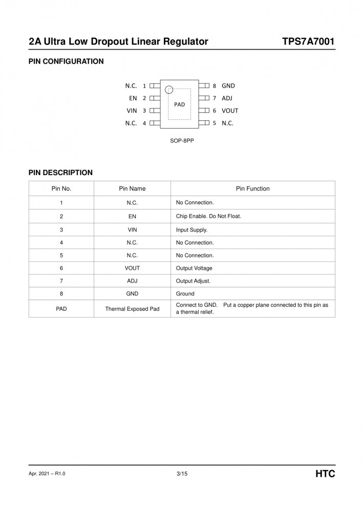 TPS7A7001DP datasheet page 3
