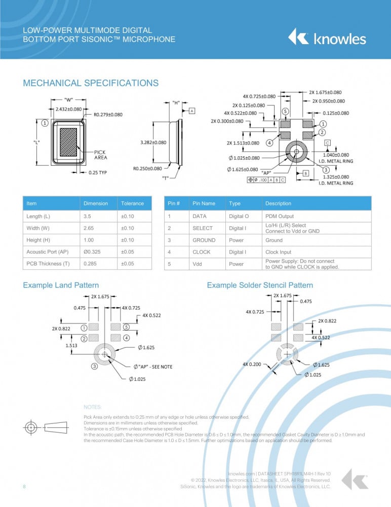 SPH18R1LM4H-1 datasheet page 8