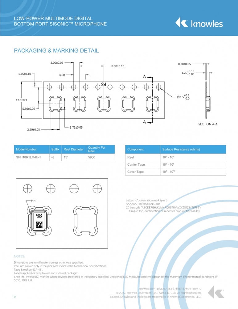 SPH18R1LM4H-1 datasheet page 9