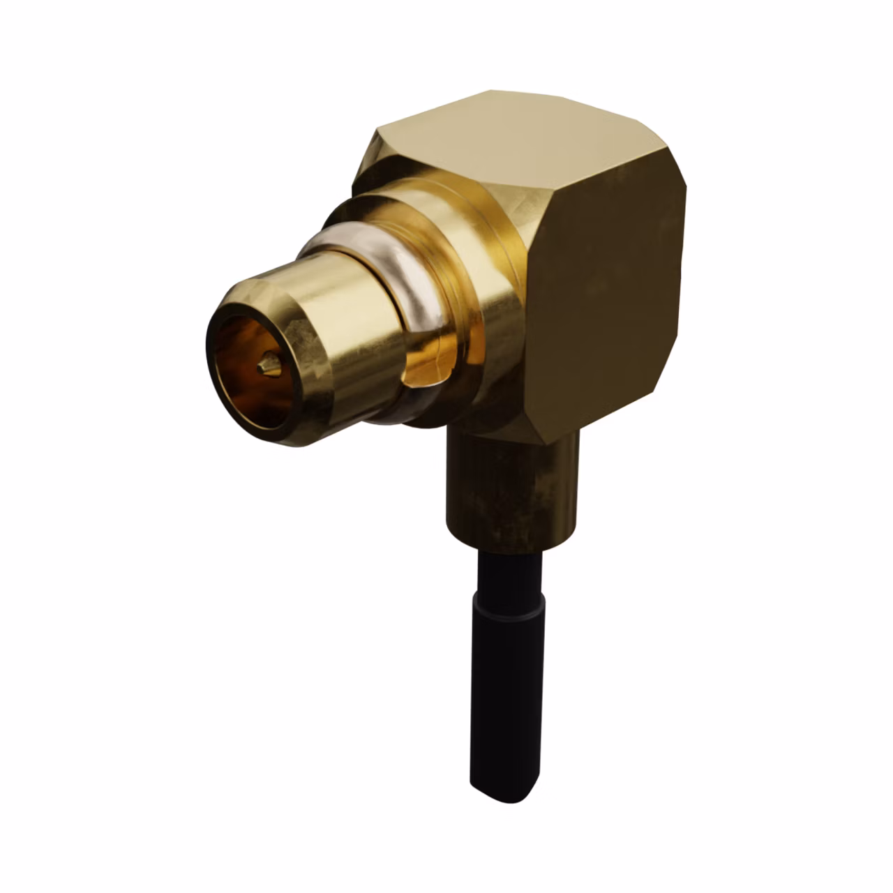 MMCX Plug, Right-Angle, Solder, .047