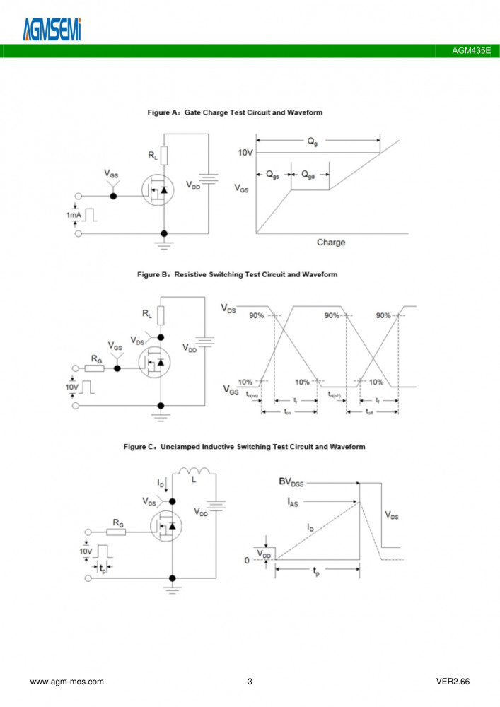 AGM435E datasheet page 3
