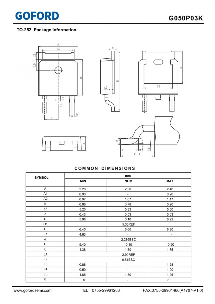 G050P03K datasheet page 6
