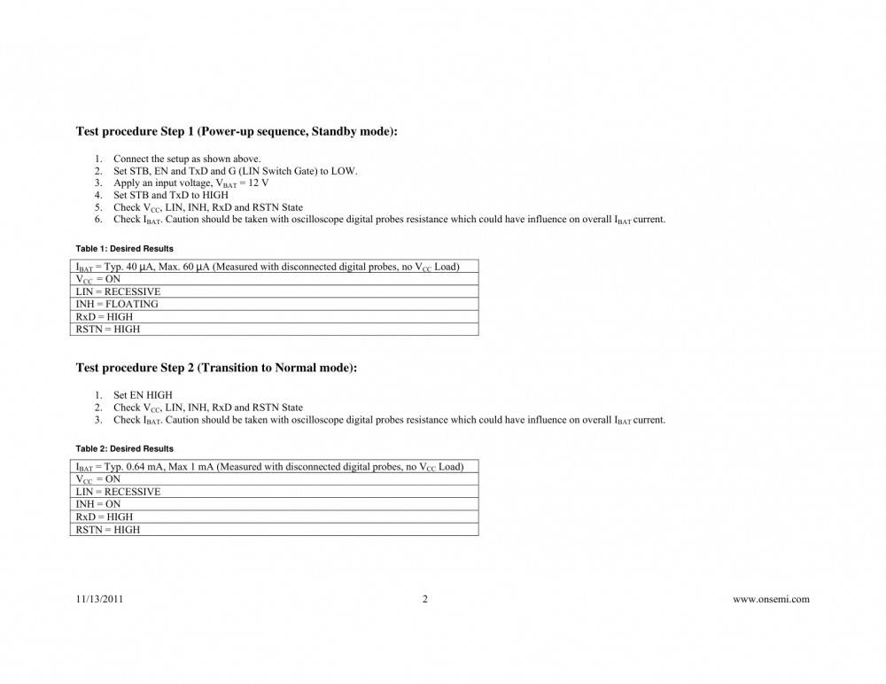 NCV74250V1GEVB technical document page 2