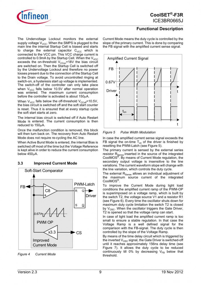 ICE3BR0665JXKLA1 datasheet page 9