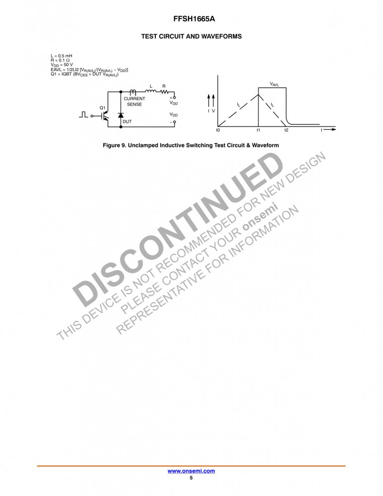 FFSH1665A datasheet page 5