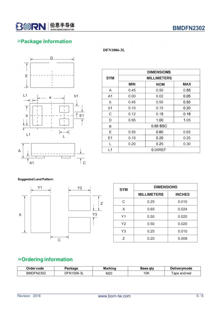 BMDFN2302 datasheet page 6